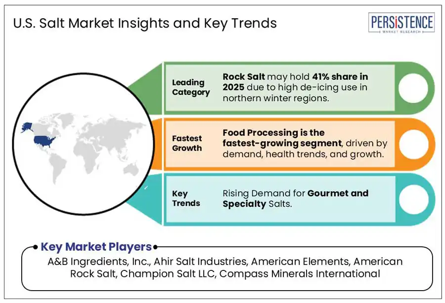 U.S. Salt Market Size, Share & Trends Analysis Report, 2032