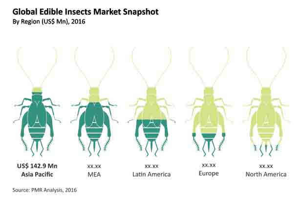 Edible Insects Market: Global Analysis, Size, Share, Value, Demand ...