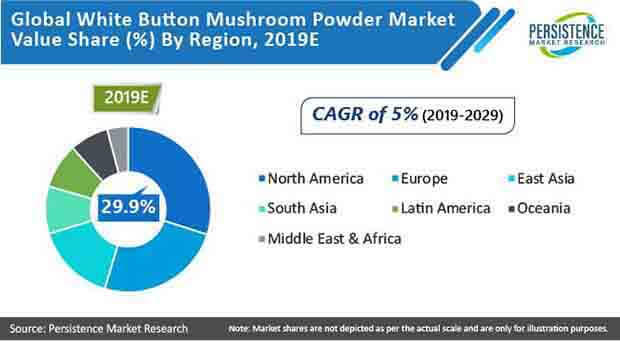 The White Button Mushroom Powder Market To Grow Based On Instilled ...